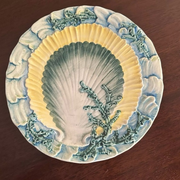 Vietri | Dining | Vintage Vietri Display Shell Motif Plate Made In ...